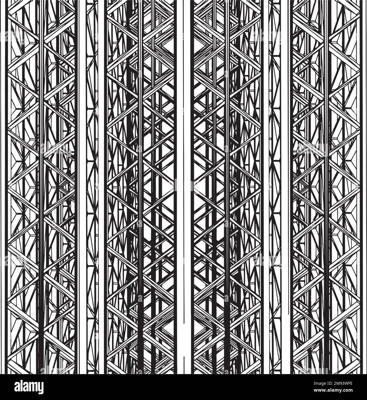 Abstract Constructions Structure Vector Stock Vector Image & Art - Alamy