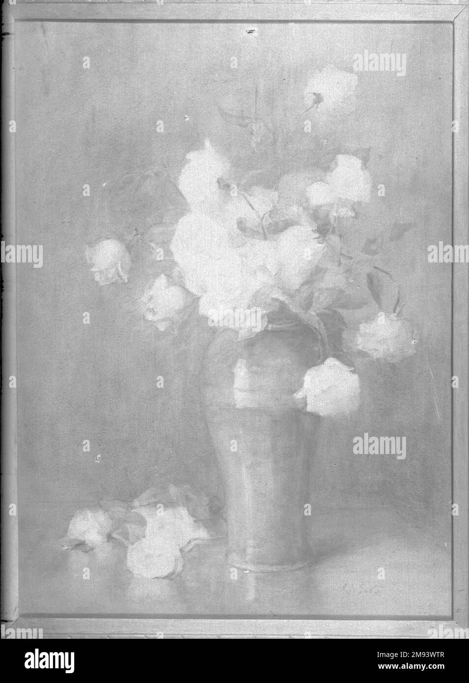 Tea Roses Emily Maria Scott (Spafard) (American, 1832-1915). Tea Roses ...