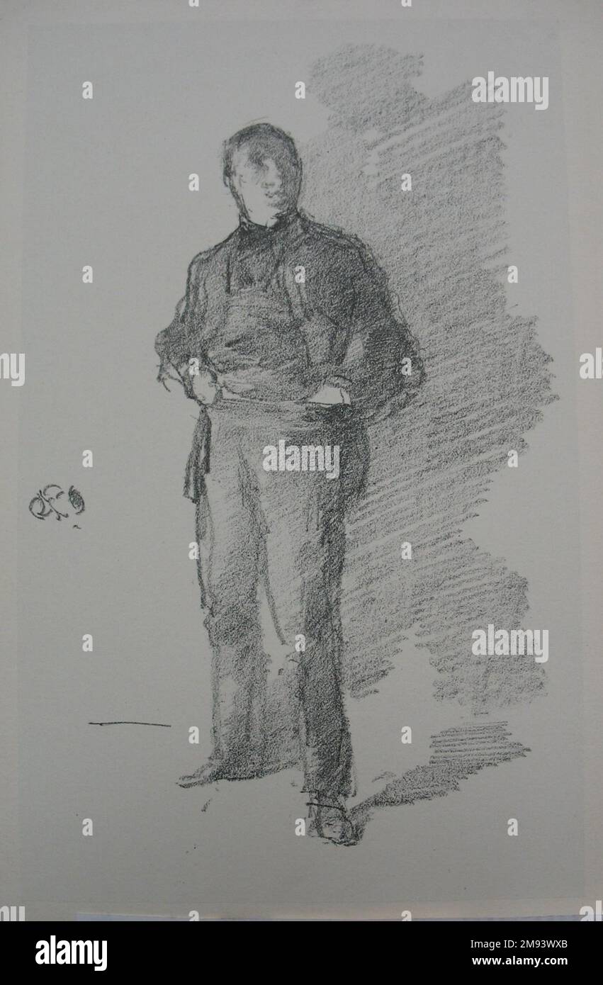 Study - Mr. Thomas Way, Number One James Abbott McNeill Whistler ...