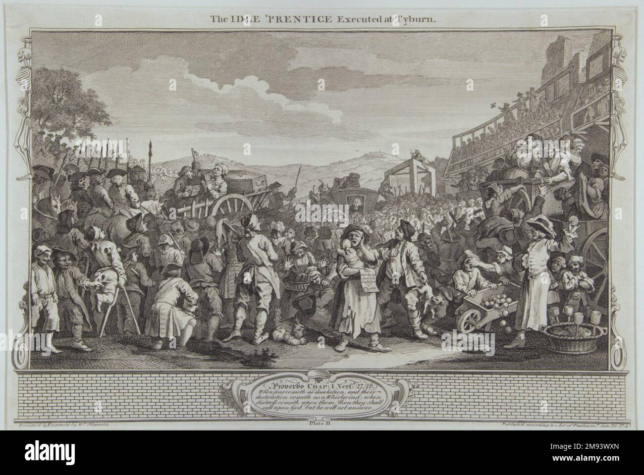 The Idle 'Prentice Executed at Tyburn William Hogarth (British, 1697 ...