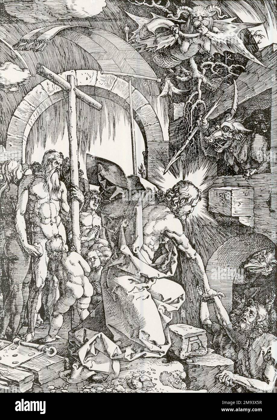 Descent into Limbo Albrecht Dürer (German, 1471-1528). Descent into ...