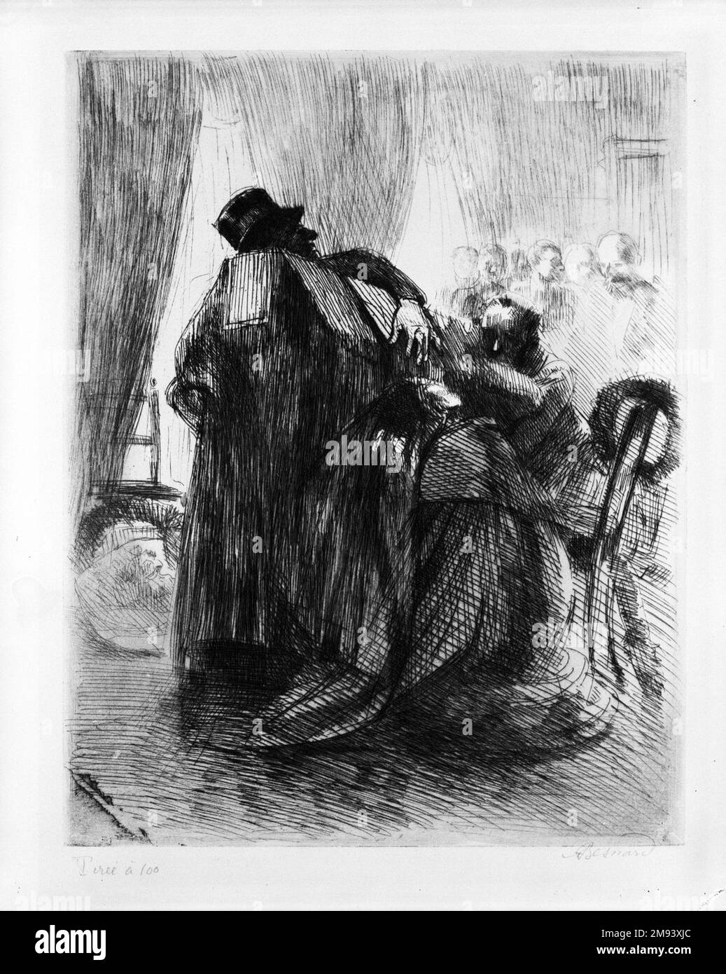 Mourning (Le Deuil) Albert Besnard (French, 1849-1934). , ca. 1886 ...