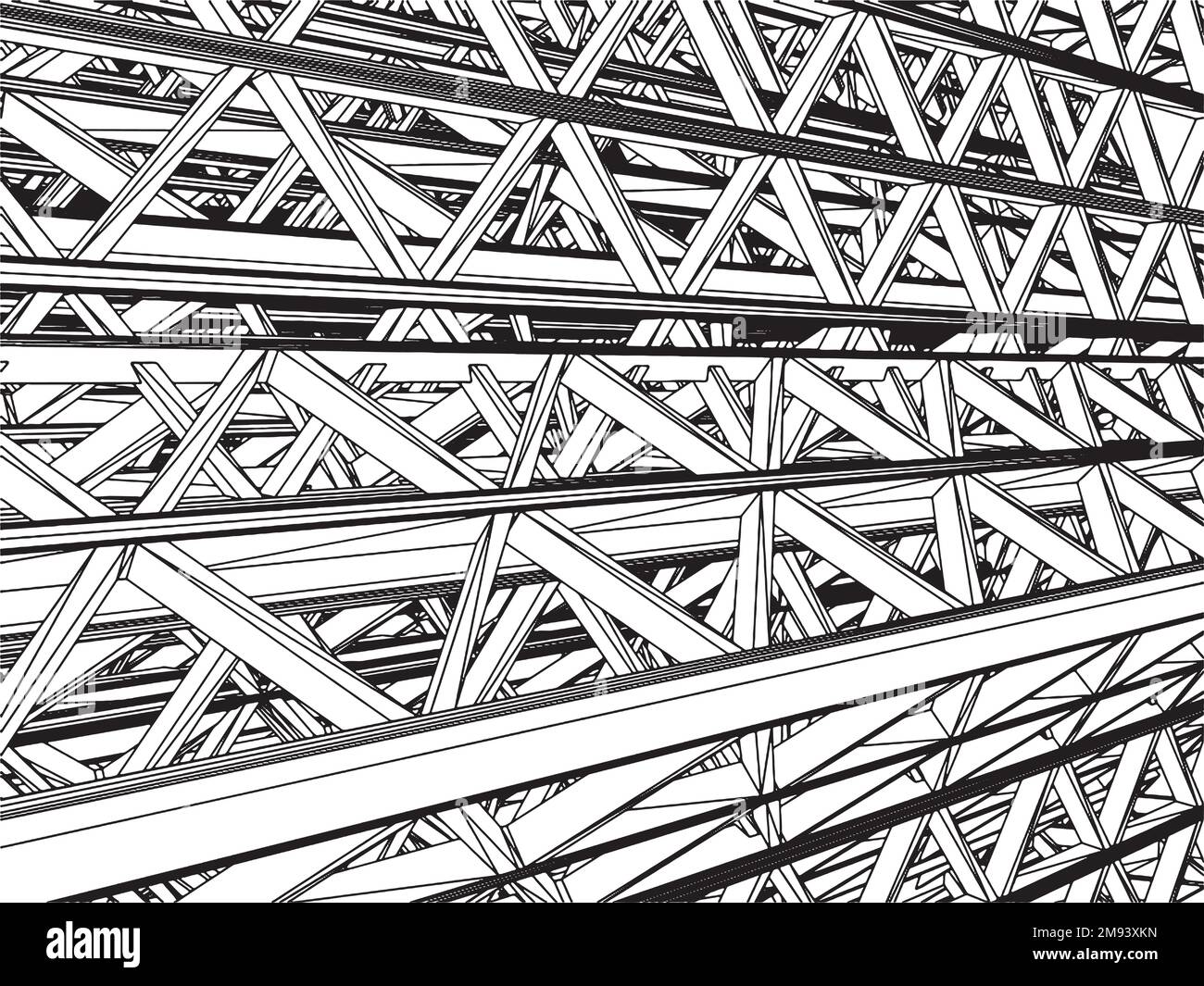Abstract Constructions Structure Vector Stock Vector Image & Art - Alamy