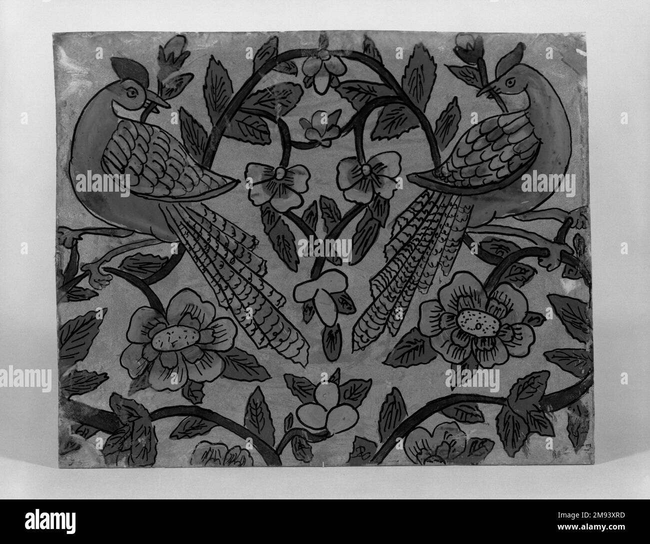 19th century, birds, painting Black and White Stock Photos & Images - Alamy