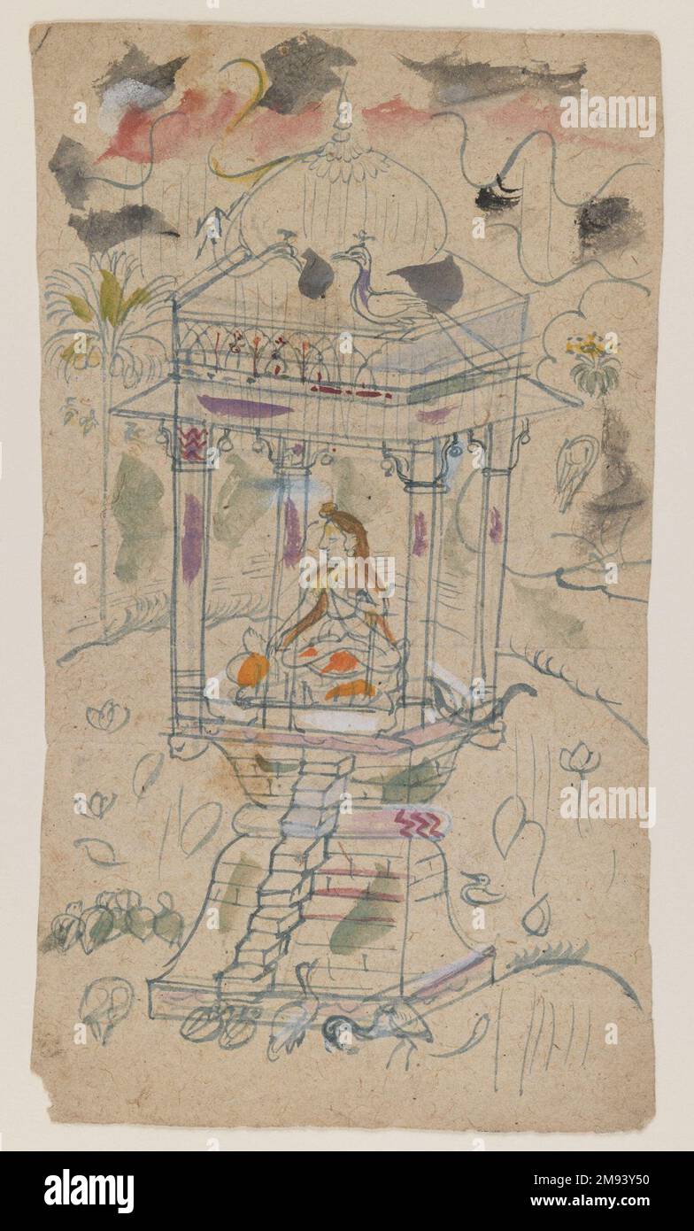 Gaundmalar of Ganda Malhara Ragini Indian. Gaundmalar of Ganda Malhara ...