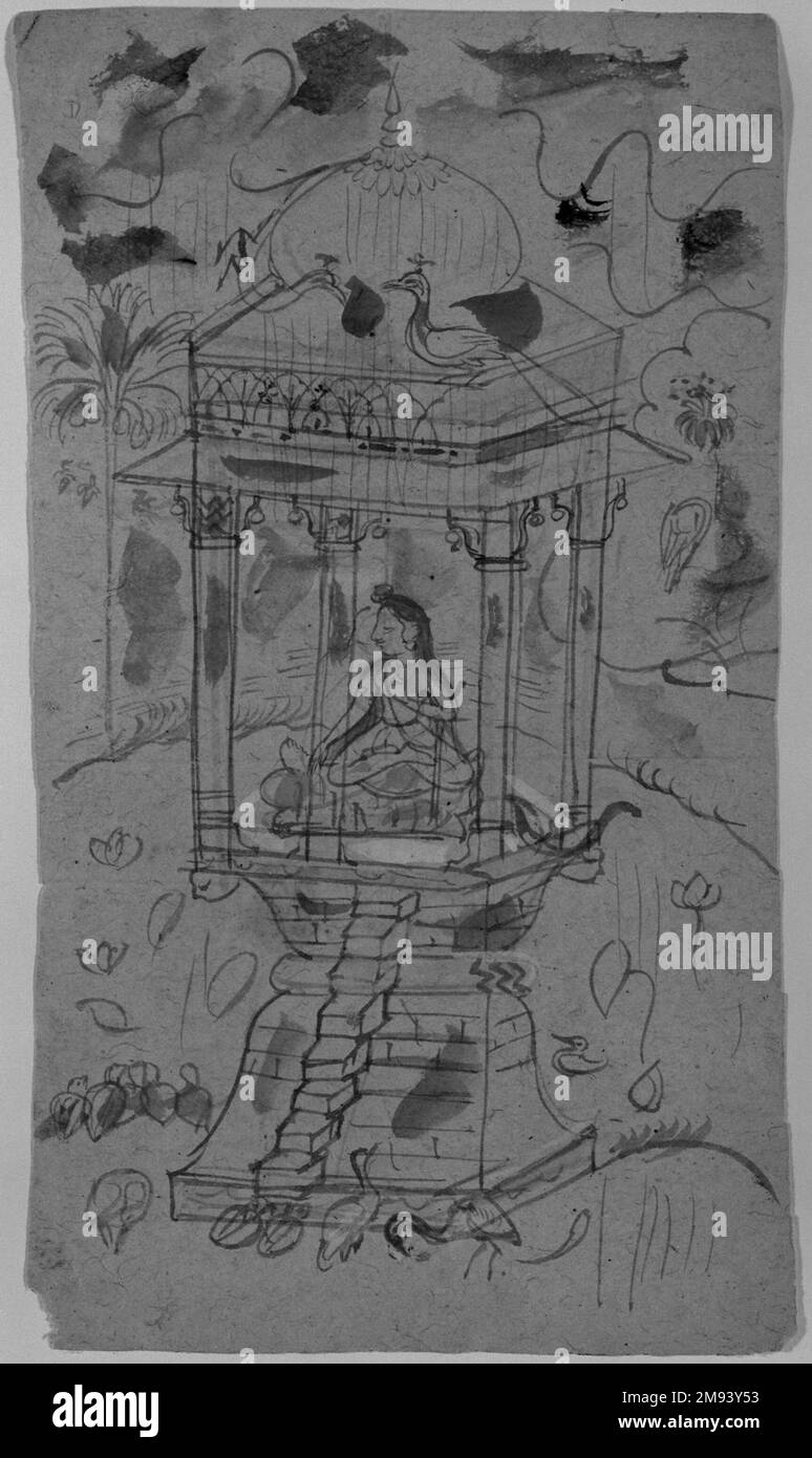 Gaundmalar of Ganda Malhara Ragini Indian. Gaundmalar of Ganda Malhara ...
