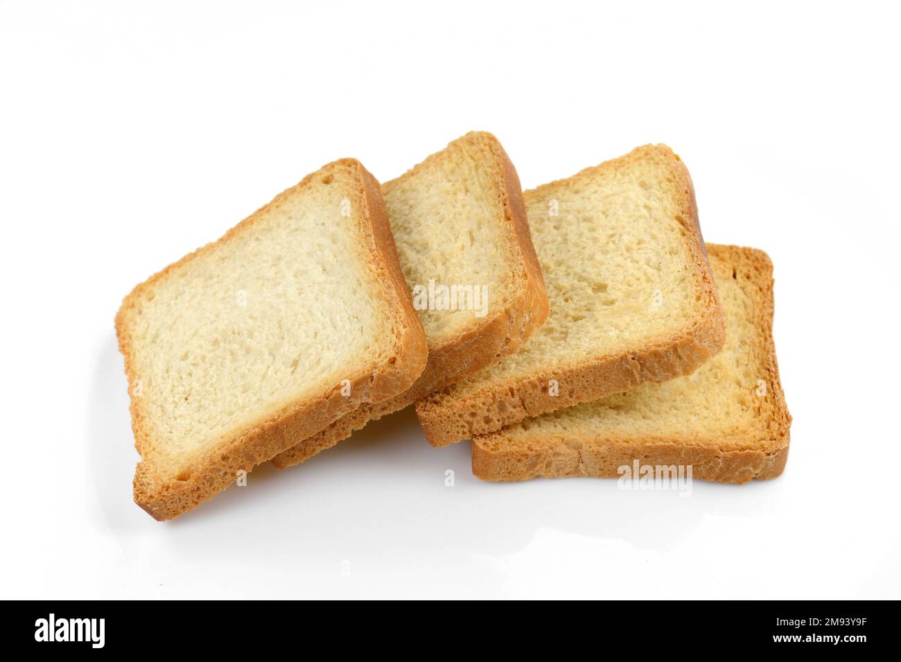 Sliced Toast Bread isolated on white background Stock Photo - Alamy