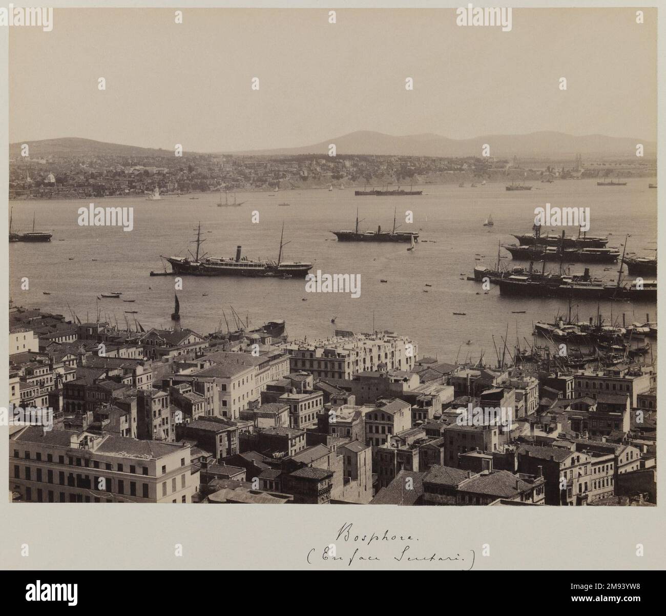 Panoramic View of the Topkapi Saray Palace (section 2) Pascal Sébah (Turkish, 1823-1886 ...