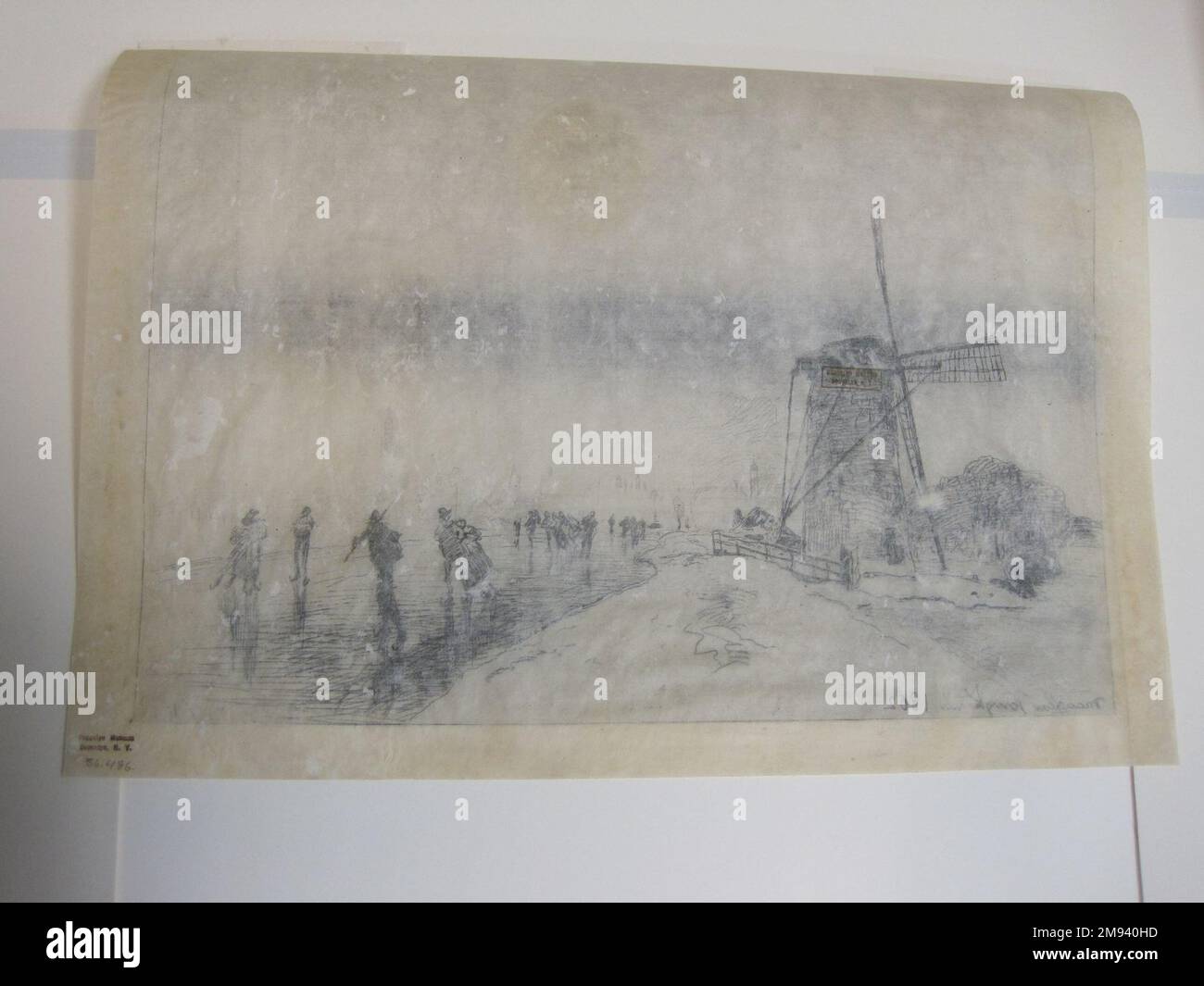 The Town of Maaslins, Holland Johan Barthold Jongkind (Dutch, 1819-1891 ...