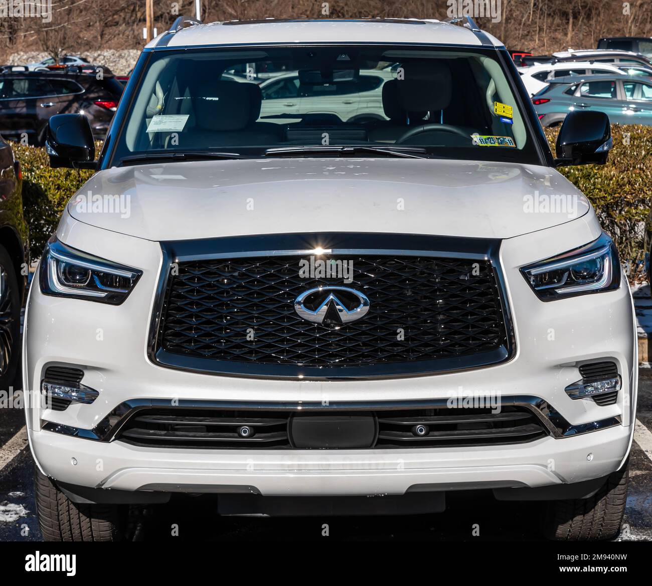 2023 infiniti qx80 hi-res stock photography and images - Alamy
