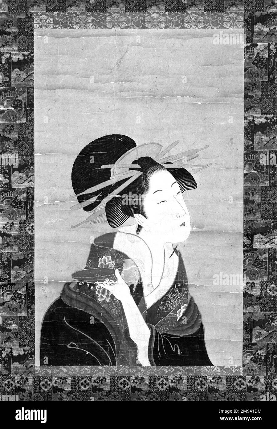 Bust in painting Black and White Stock Photos & Images - Alamy