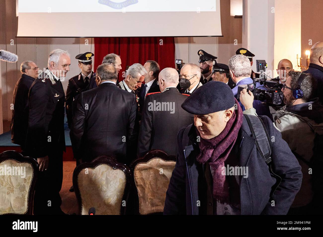 Palermo, Sicily, Italy. 16th Jan, 2023. Press conference organized in ...