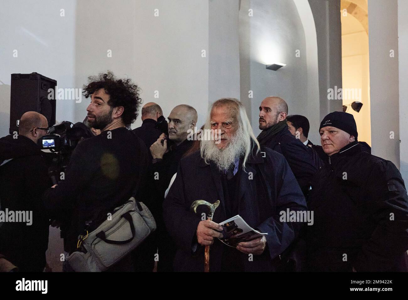 Palermo, Sicily, Italy. 16th Jan, 2023. Press conference organized in ...
