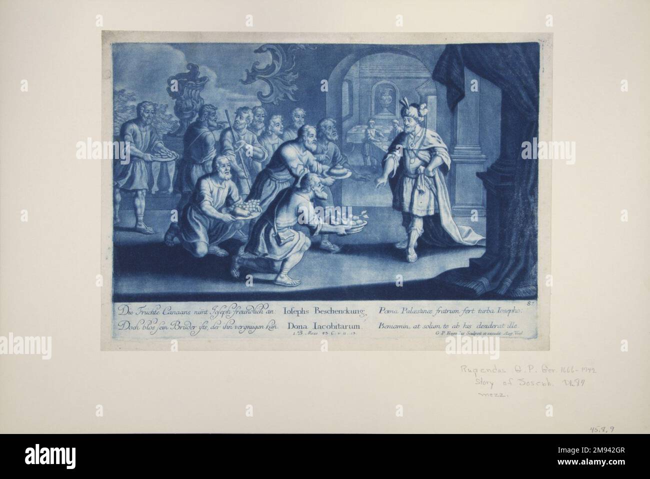 Story of Joseph, Plate 87 Georg Philipp Rugendas I (German, 1666-1742 ...