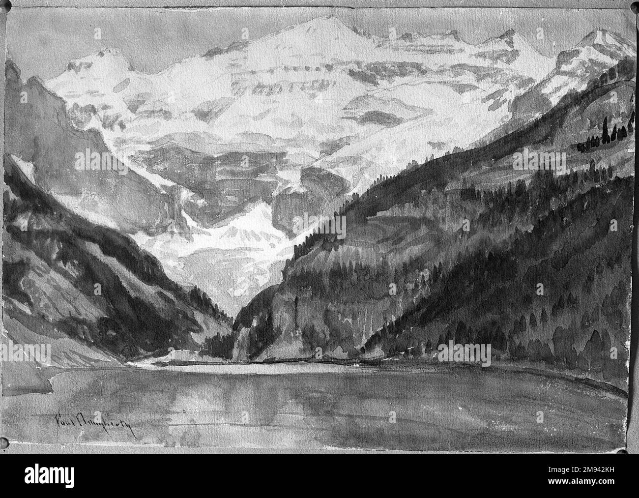 Victoria Glacier, Lake Louise Paul Dougherty (American, 1877-1947 ...