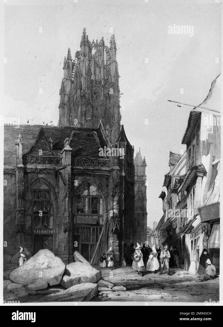 St. Laurent, Paris Thomas Shotter Boys (British, 1803-1874). , book ...