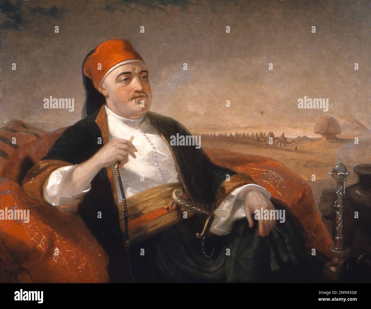 Portrait of Henry Abbott Thomas Hicks (American, 1823-1890). Portrait ...