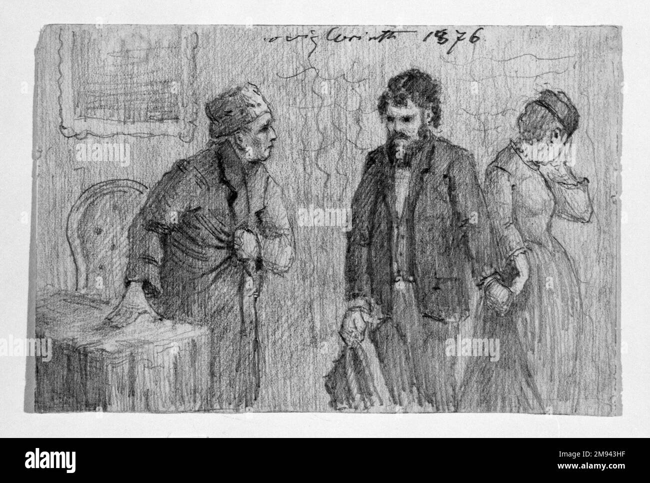 Illustration for a Story Lovis Corinth (German, 1858-1925). , 1876 ...