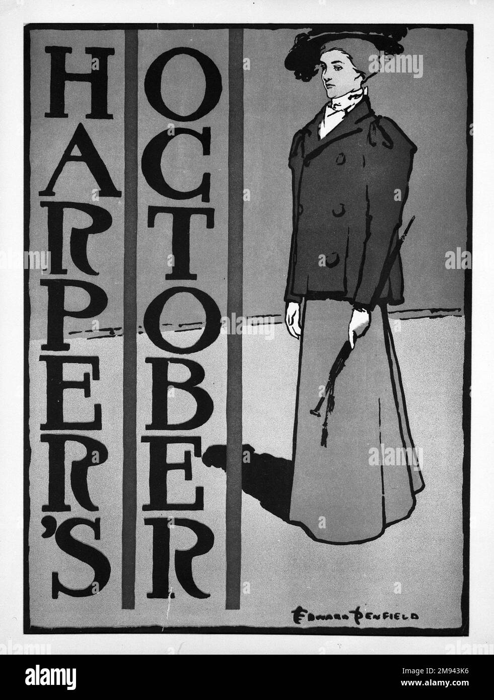 Harper's Poster Edward Penfield (American, 1866-1925). Harper's Poster ...