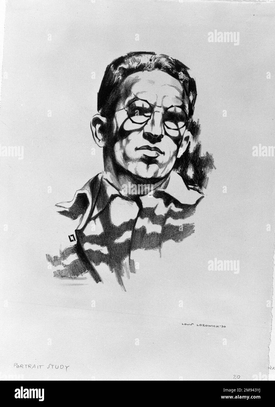 Self Portrait Auguste Brouet (French, 1872-1941). , n.d. Etching on ...