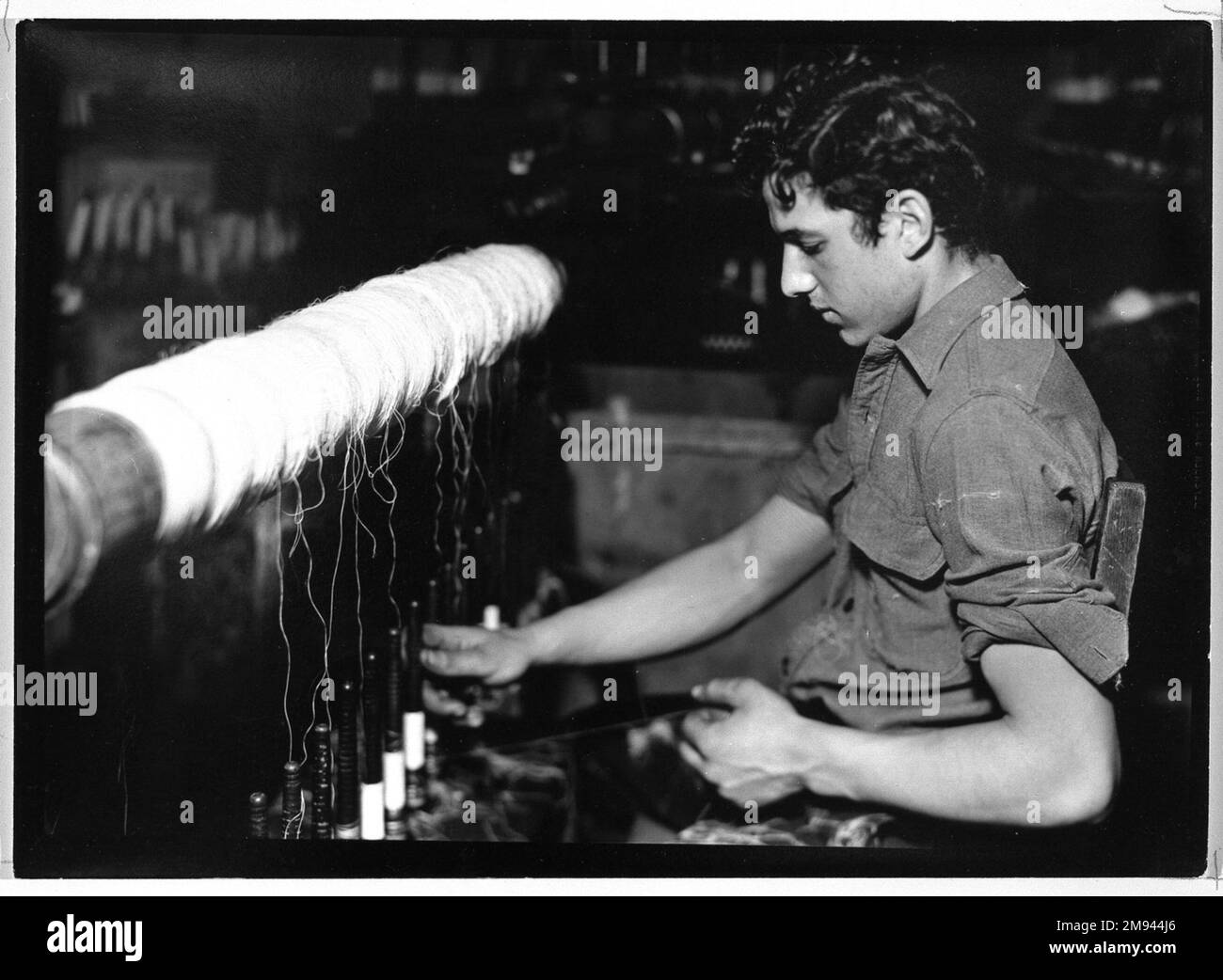 [Untitled] (Man Seated at Cylinder) Lewis Wickes Hine (American, 1874 ...