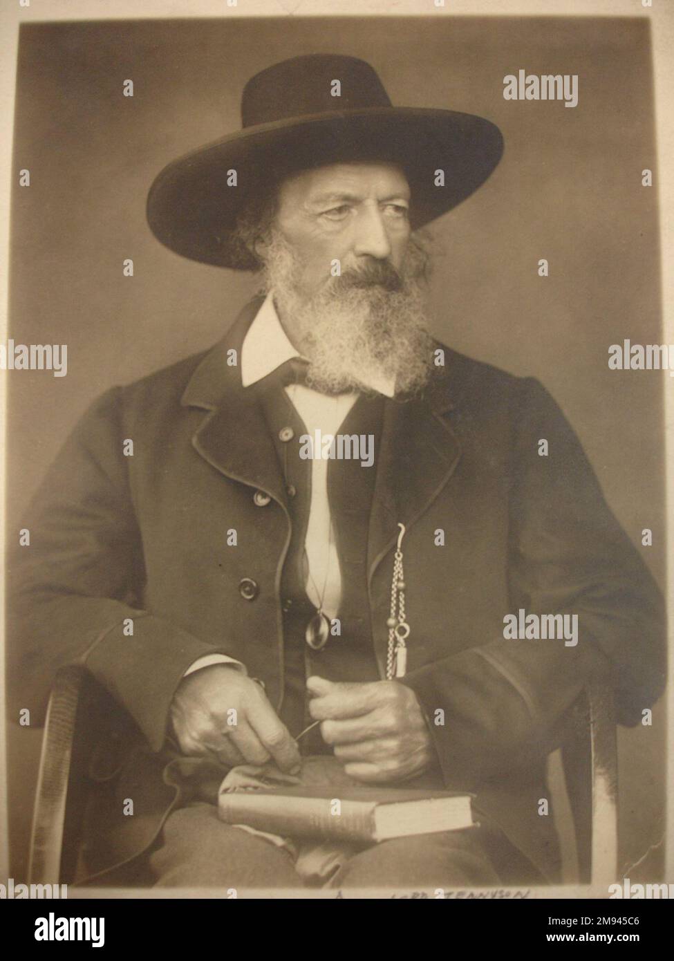 Lord Tennyson Herbert Barraud (British, active 1888-1891). Lord ...