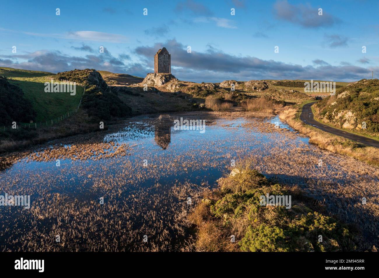 Smailholm Tower one of the best preserved pele towers in the Scottish ...