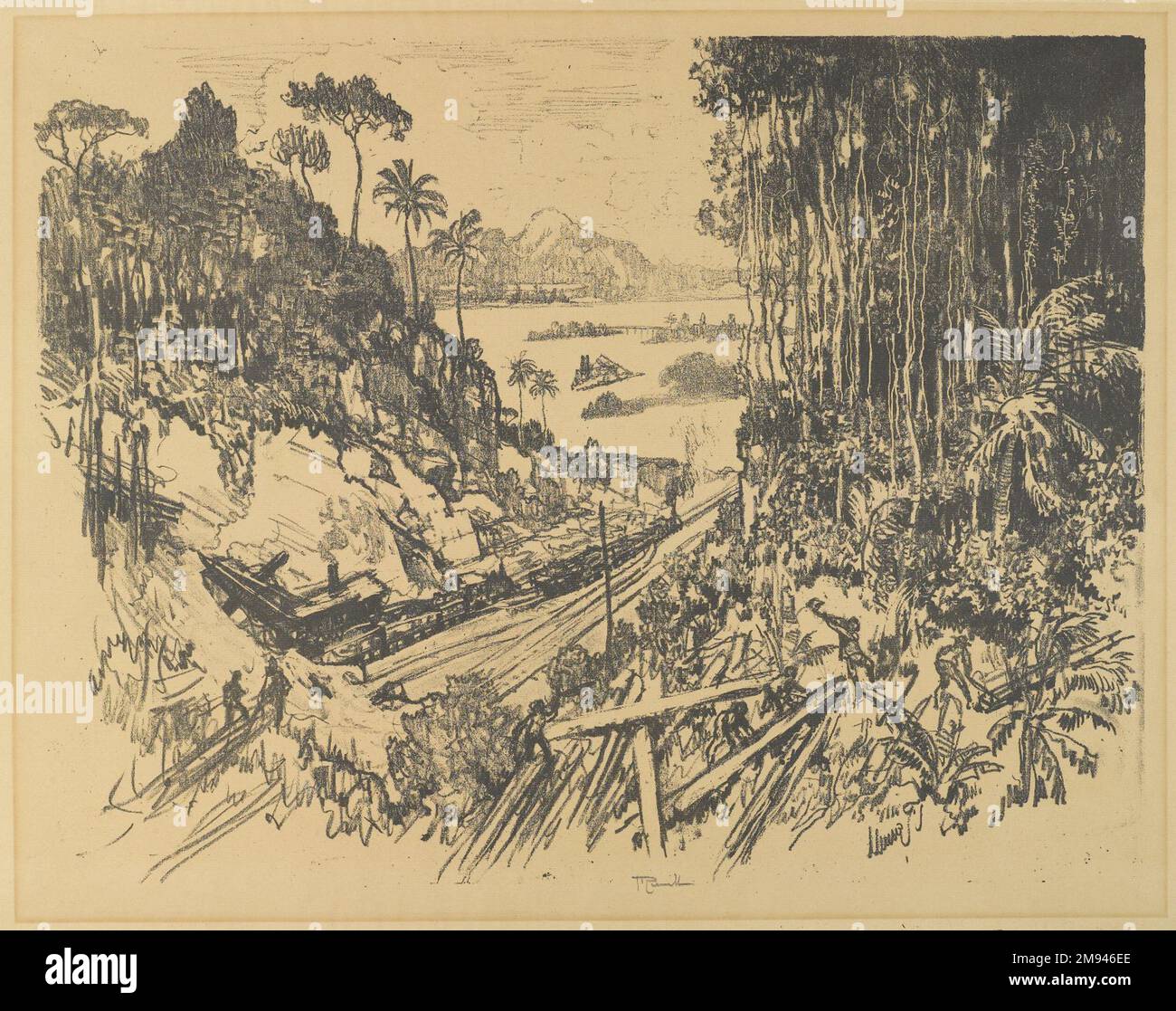 The Jungle Joseph Pennell (American, 1860-1926). , 1912. Lithograph ...