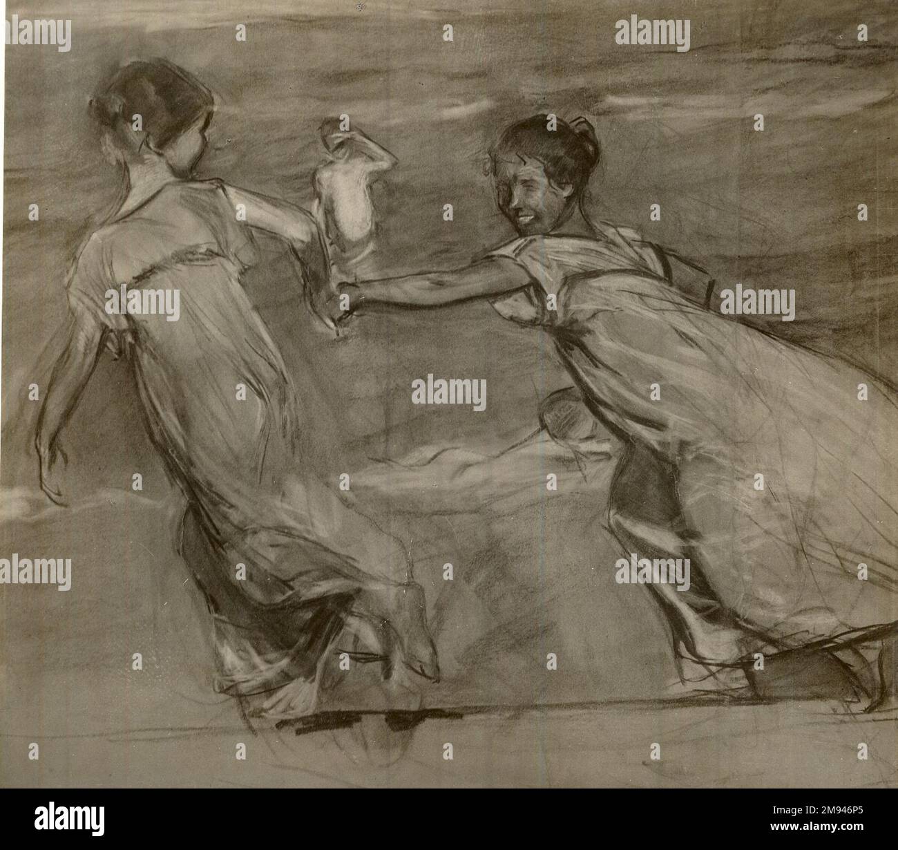 [Untitled] (Girl Leading Girl by the Hand, Boy Looking On) Joaquín ...