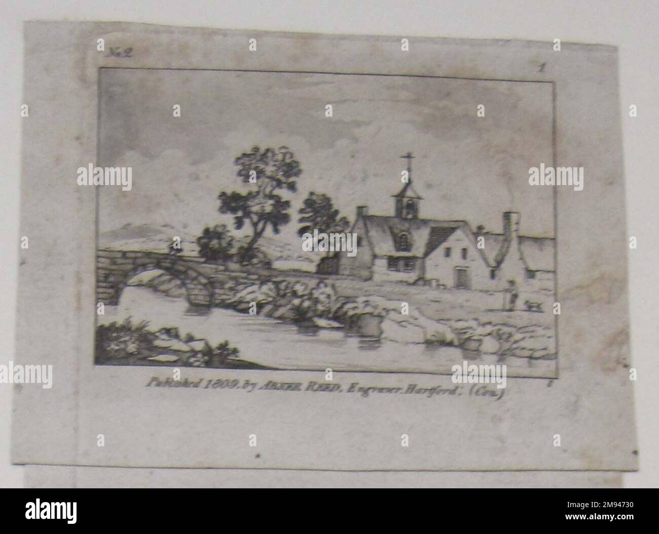 Connecticut Views. Plates 1, 2, 3 Abner Reed (American, 1771-1866 ...