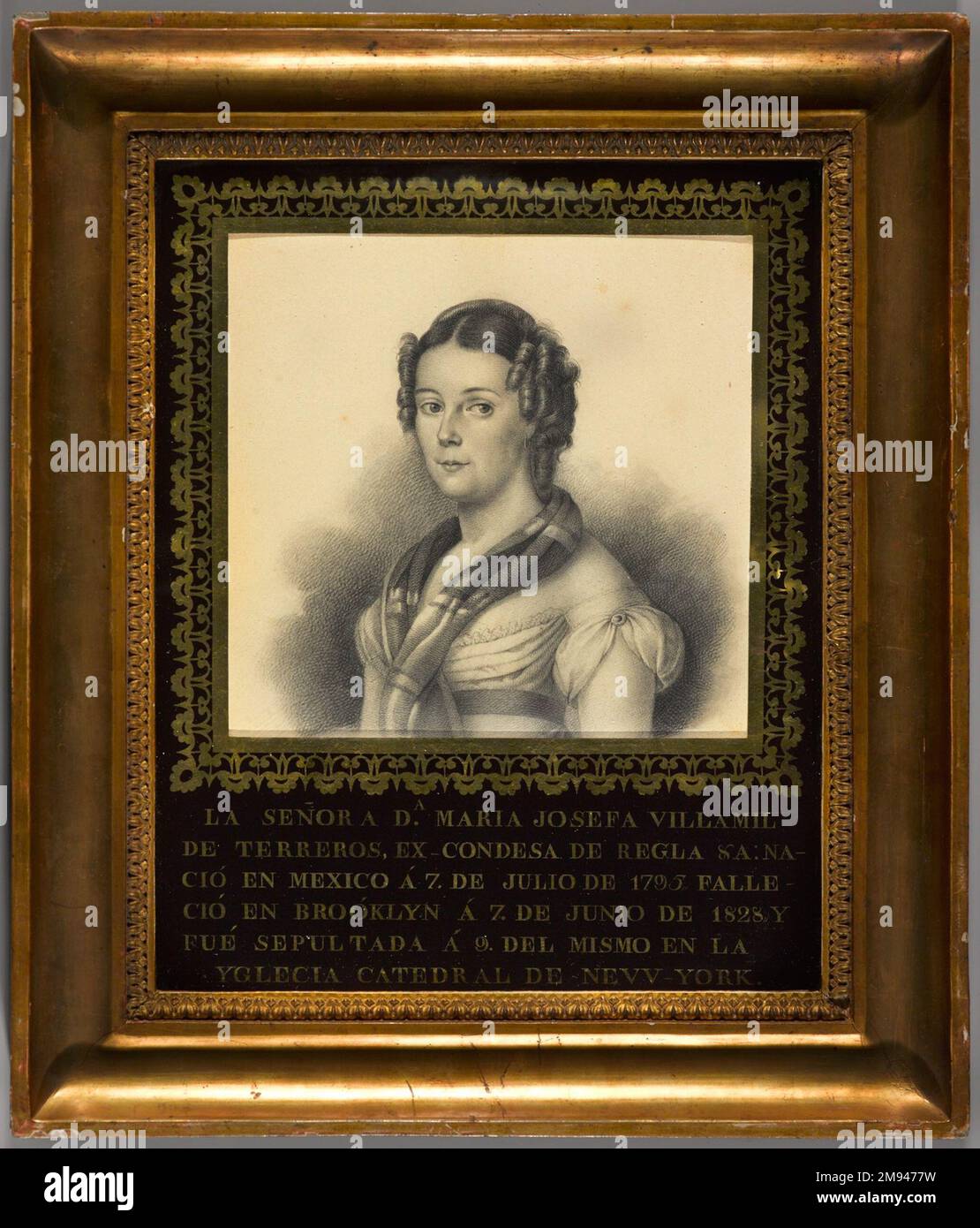 Dona Maria Josefa Villamil de Terreros Unknown. , ca. 1810-1825 ...