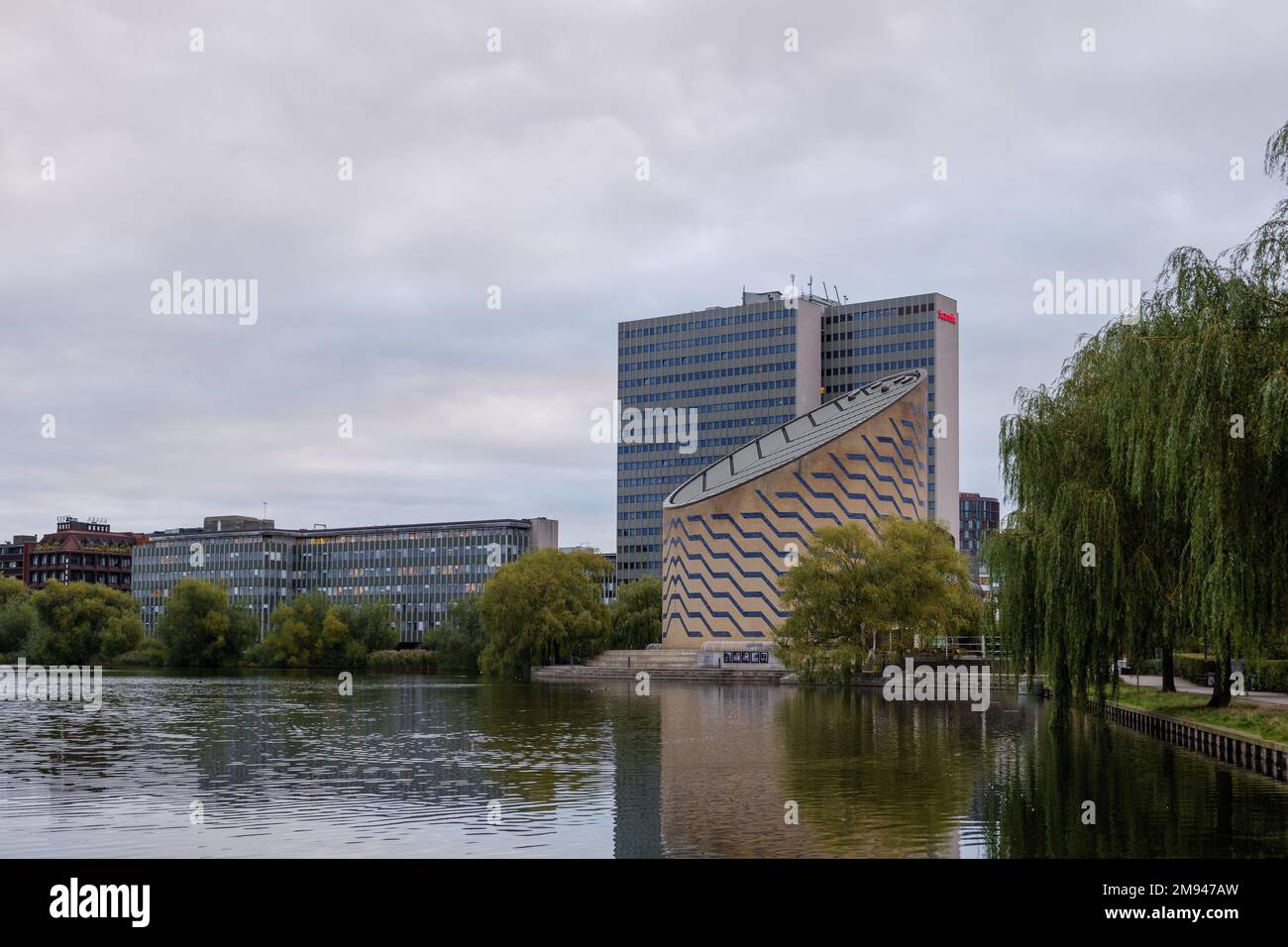 Copenhagen, Denmark - OCTOBER 2019: Outdoor exterior view of ...