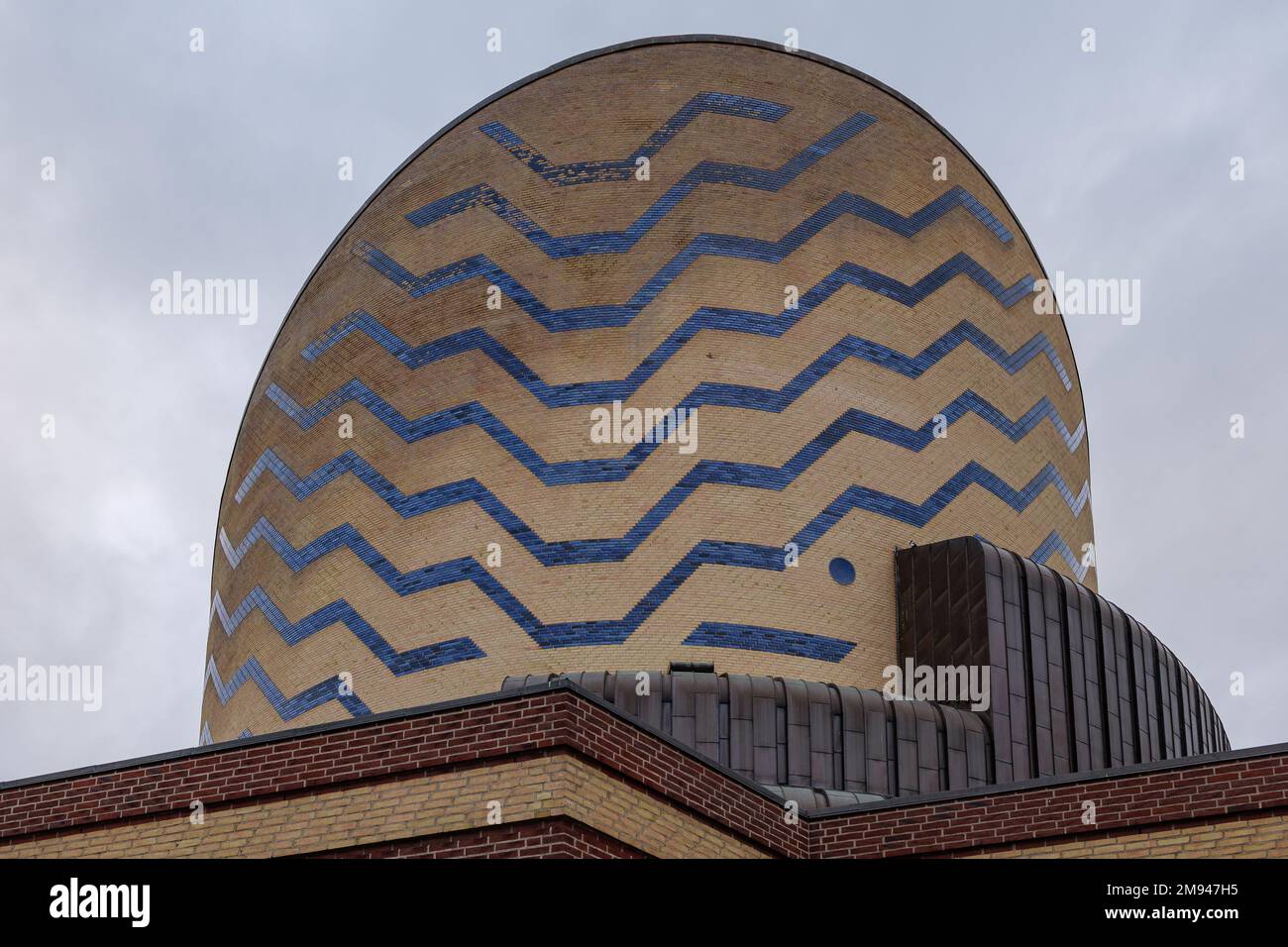 Copenhagen, Denmark - OCTOBER 2019: Outdoor exterior view of ...