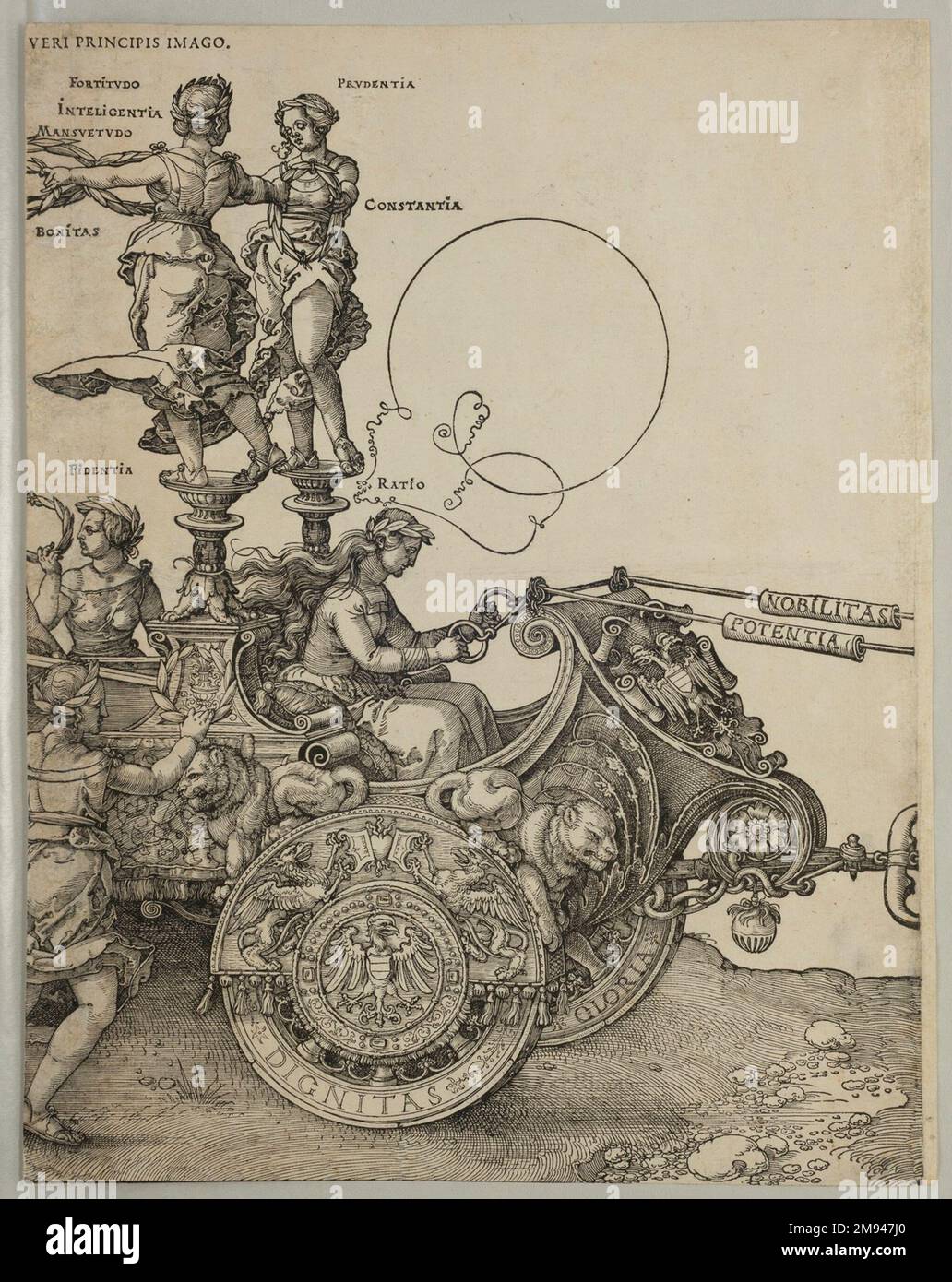 The Great Triumphal Chariot of the Emperor Maximilian I Albrecht Dürer ...