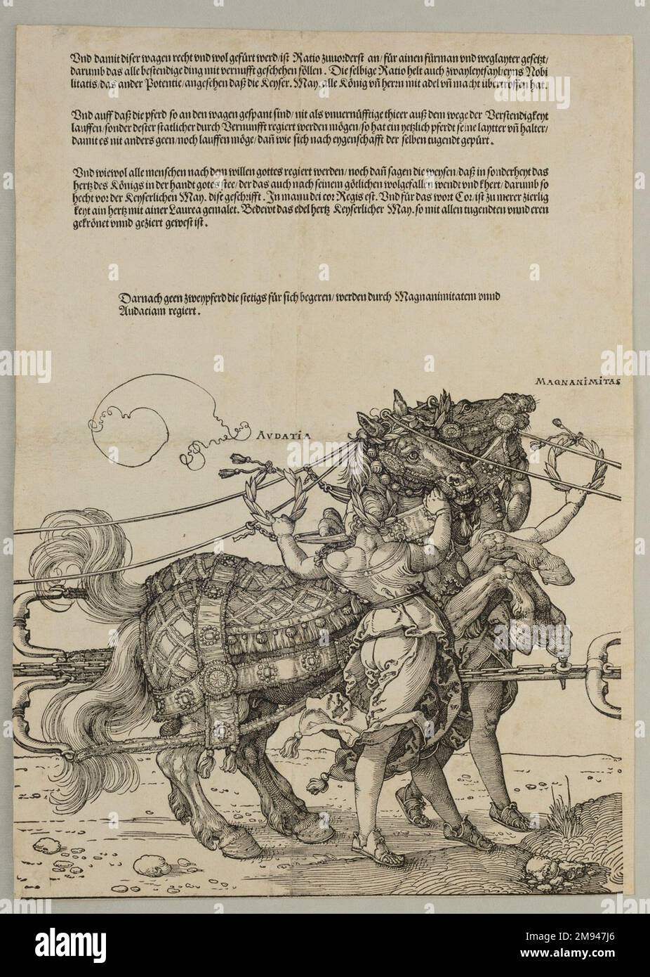 The Great Triumphal Chariot of the Emperor Maximilian I Albrecht Dürer ...