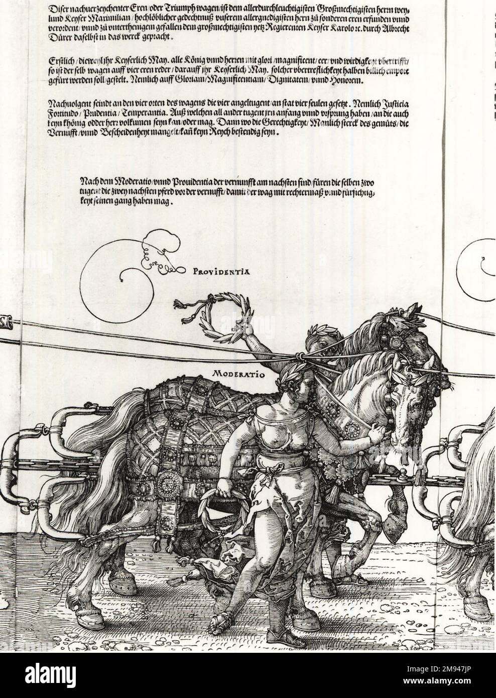 The Great Triumphal Chariot of the Emperor Maximilian I Albrecht Dürer ...
