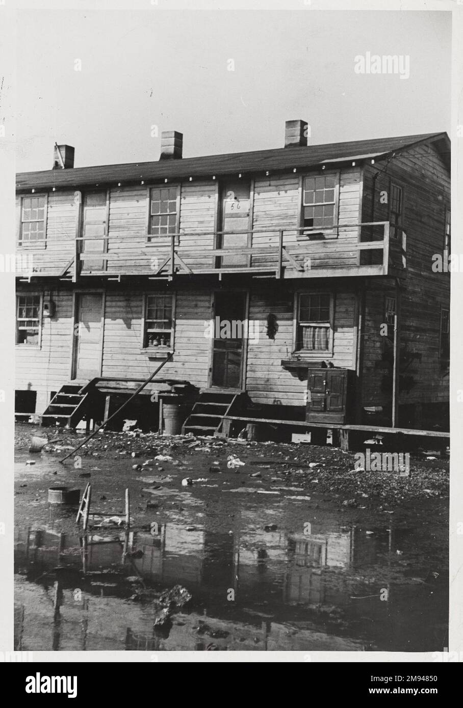 Houses Inhabited by Oyster Workers Arthur Rothstein (American, 1915 ...