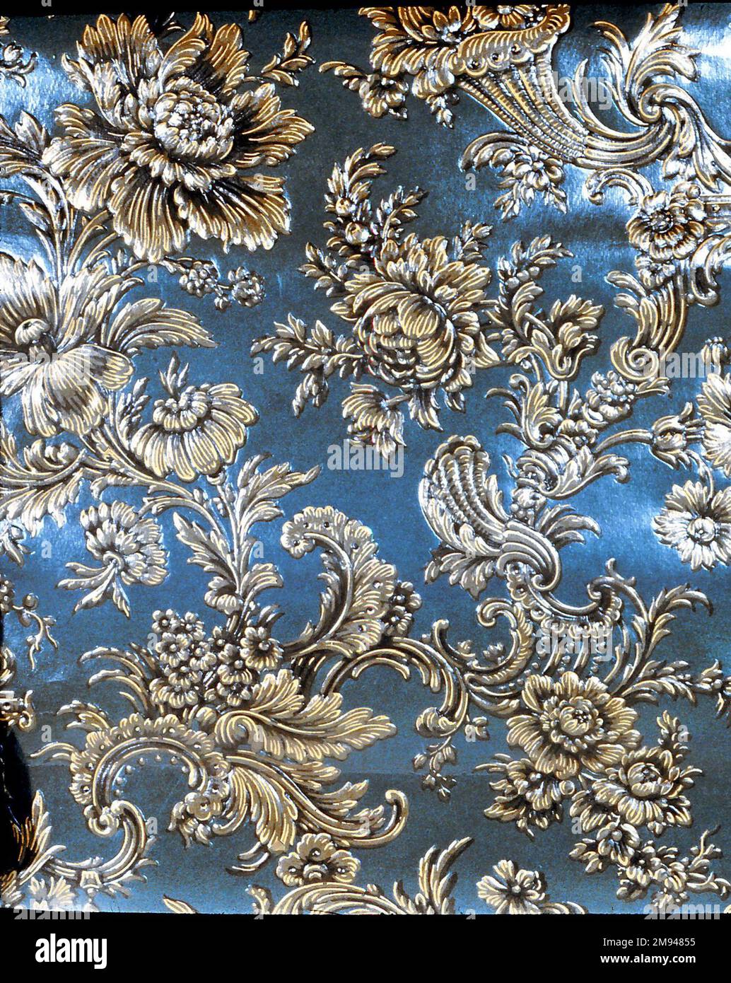 Wallpaper , ca. 1890. Paper, 19 3/4 x 22 in. (50.2 x 55.9 cm ...