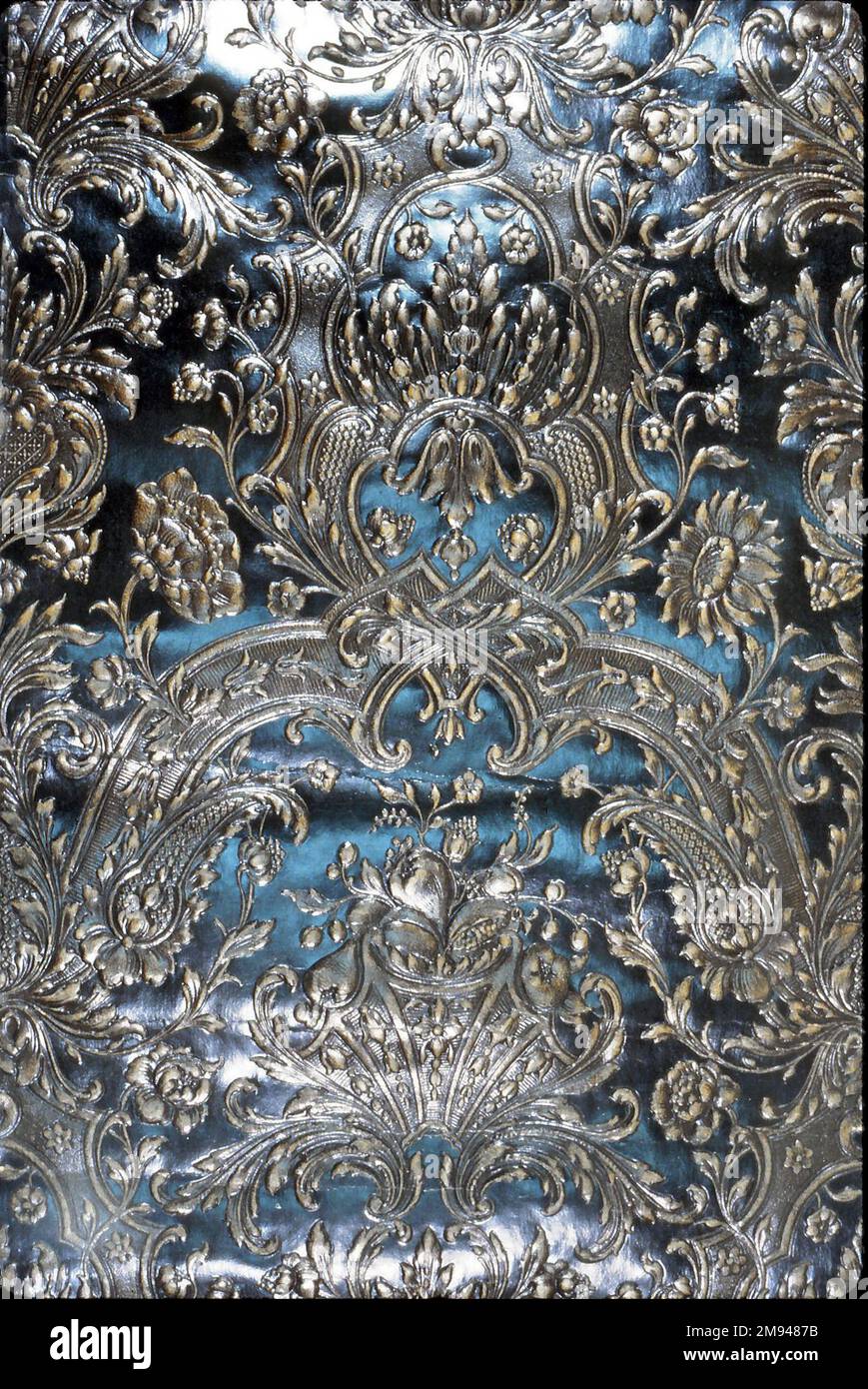 Wallpaper , ca. 1890. Paper, 22 3/8 x 43 in. (56.8 x 109.2 cm ...