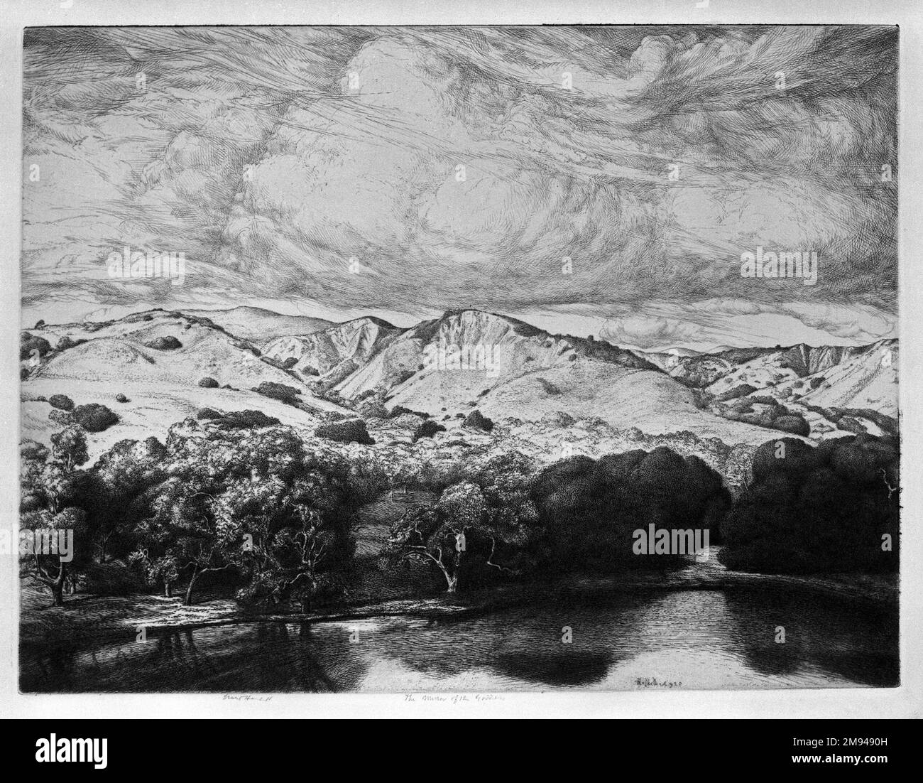 The Mirror of the Goddess Ernest Haskell (American, 1876-1925). The ...