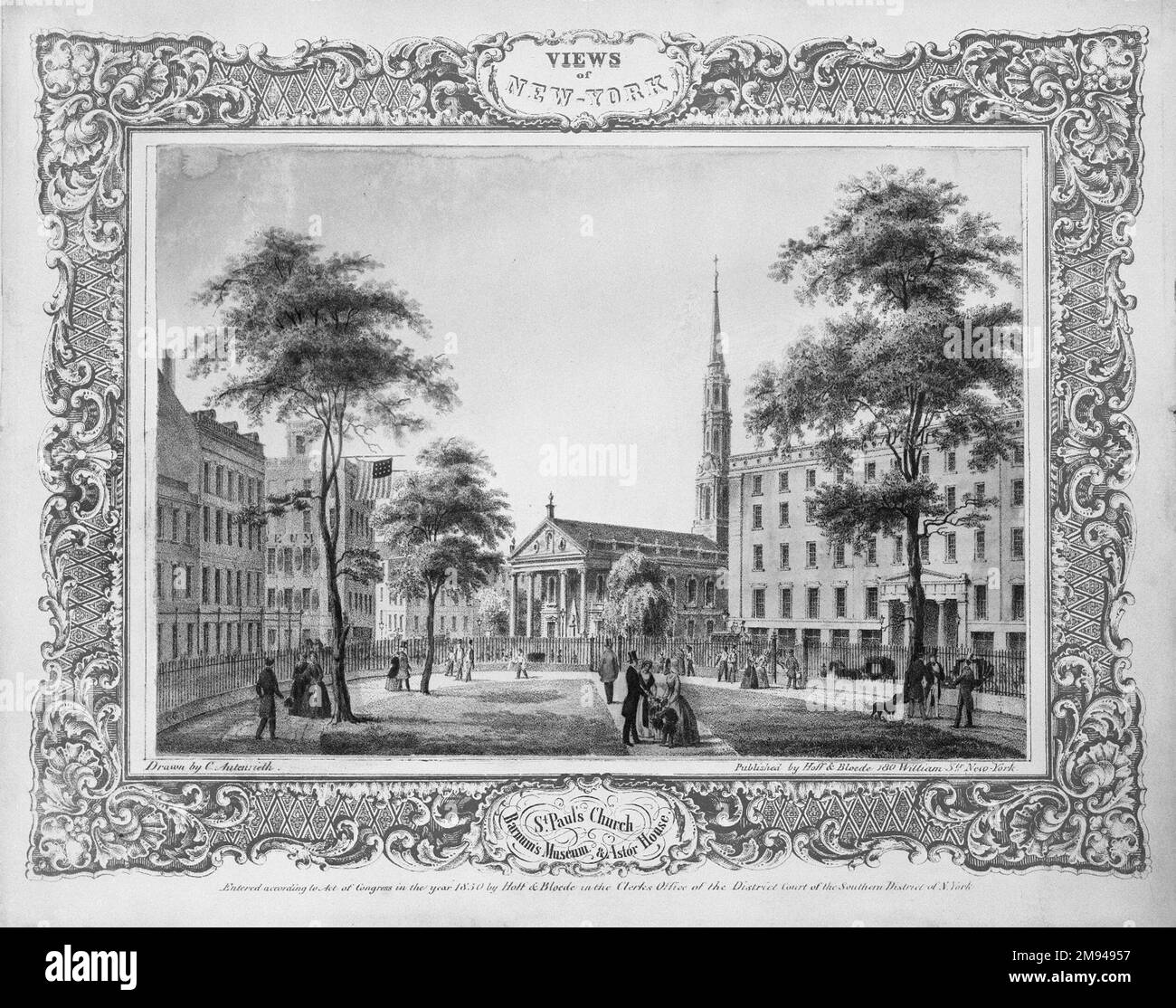 St. Paul's Church Charles Autenrieth (American, mid 19th century). St ...