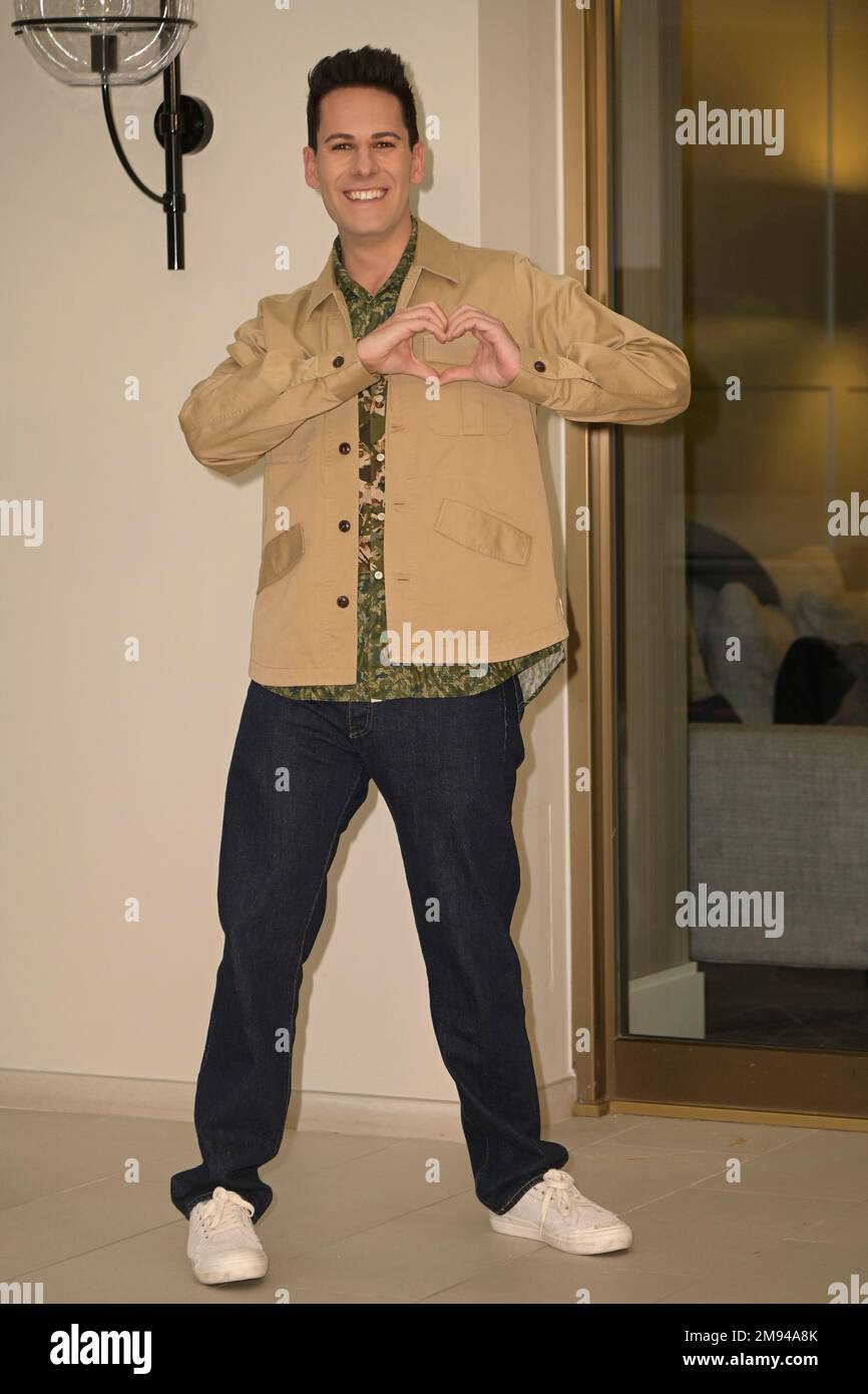 Rome, Italy. 16th Jan, 2023. Luigi Calagna attends the photocall of the ...