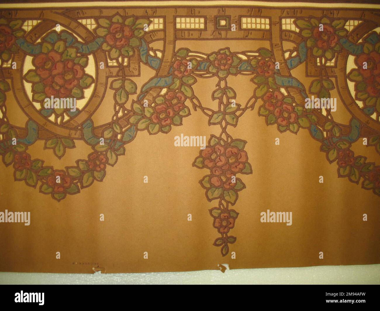 Wallpaper Frieze Paper Robert Graves Co.. , first half of 20th century ...