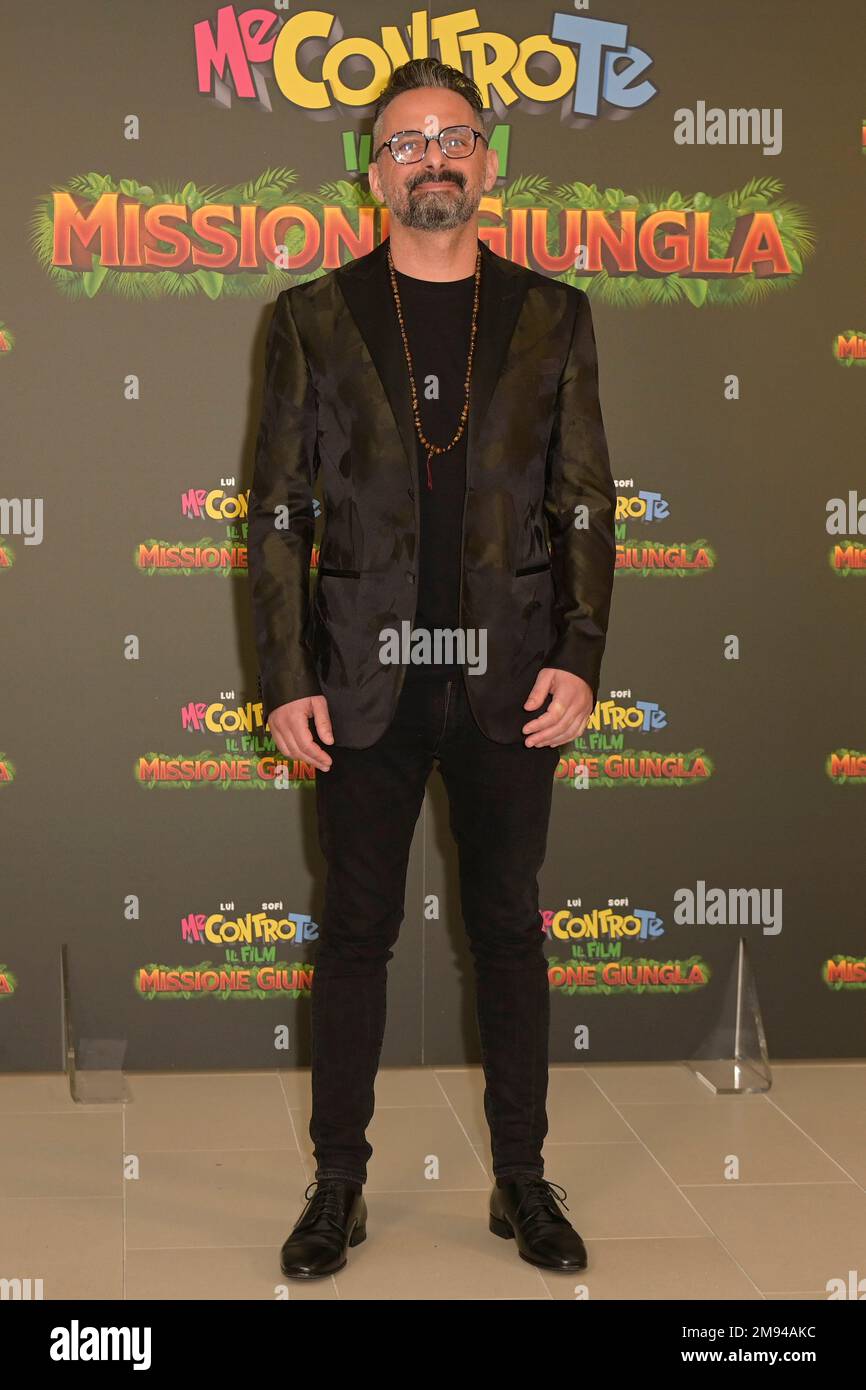 Gianluca Leuzzi attends the photocall of the movie "Me contro Te ...