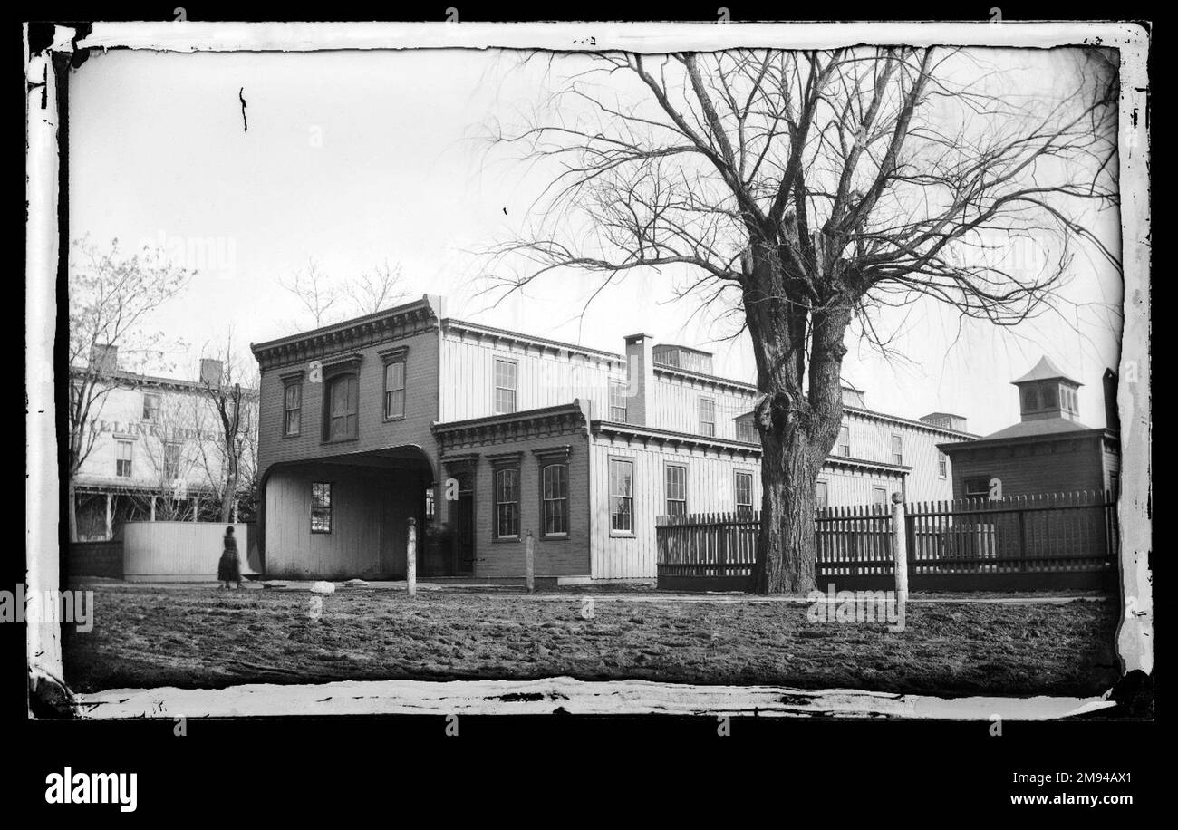 Railroad Station Car Stables, Flatbush, Brooklyn George Bradford ...