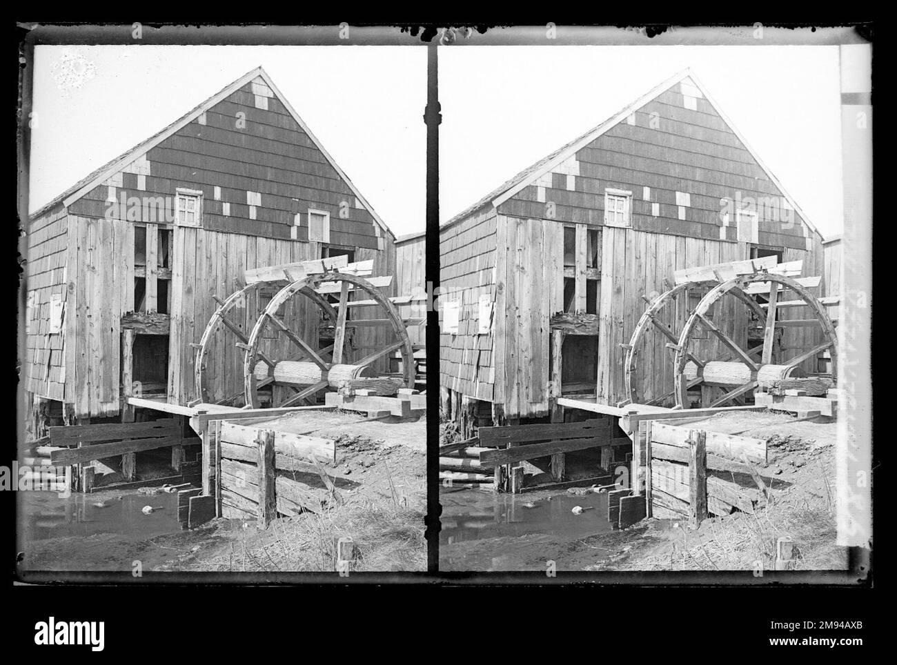 Vanderveer Mill, Vanderveer Crossings, Wheel and Sluiceway, Canarsie ...