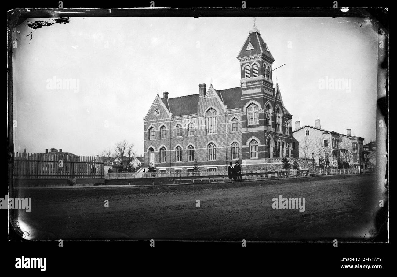 Town Hall, Flatbush, Brooklyn George Bradford Brainerd (American, 1845 ...