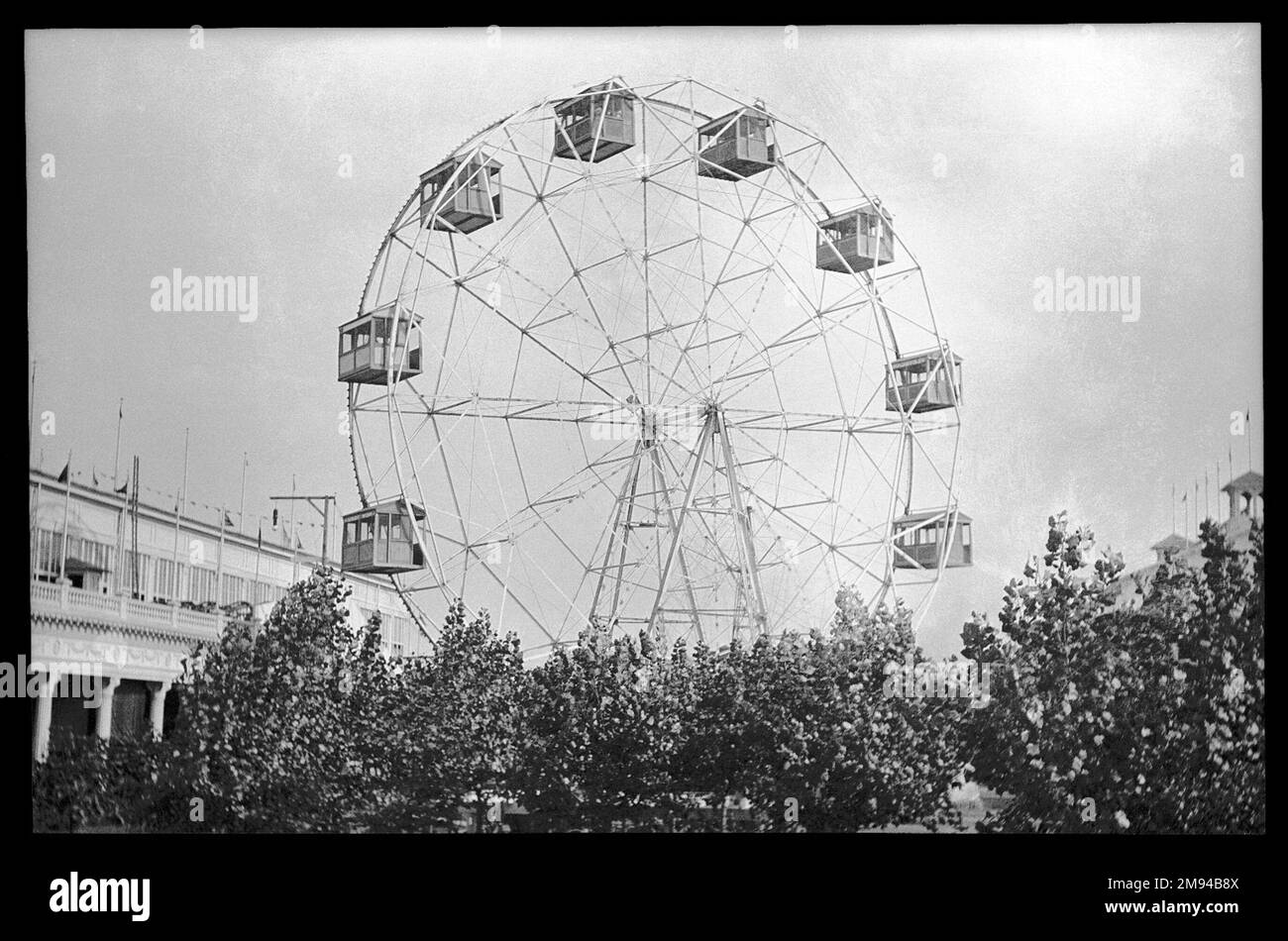 Ferris Wheel, Coney Island Eugene Wemlinger. , 1910. Cellulose nitrate ...