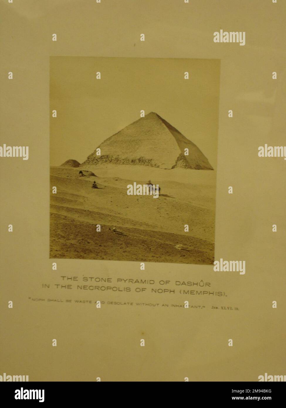 The Stone Pyramid of Dashur in the Necropolis of Noph Frank Mason Good ...