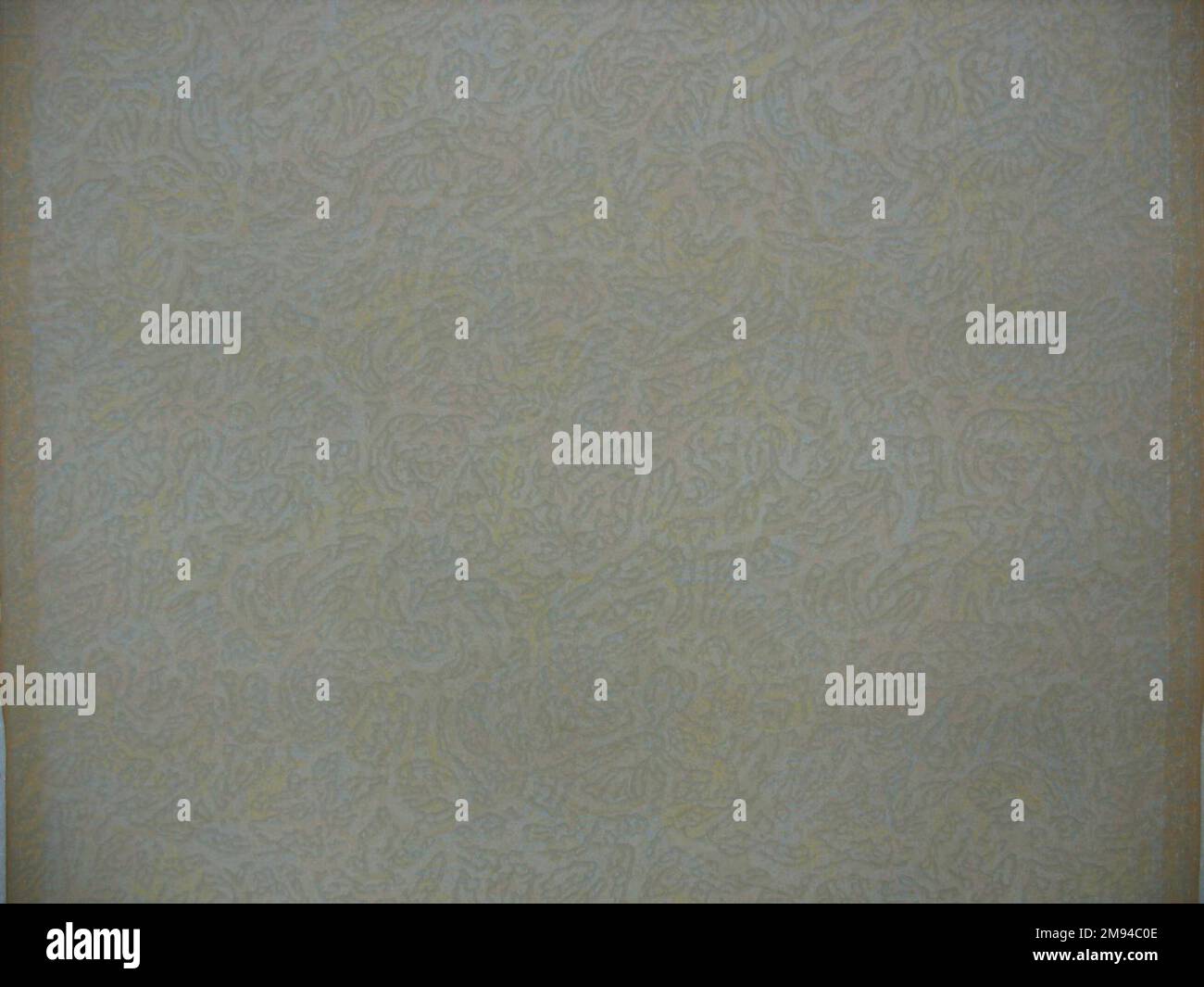 Wallpaper , first half of 20th century. Printed paper, Width: 19 ...